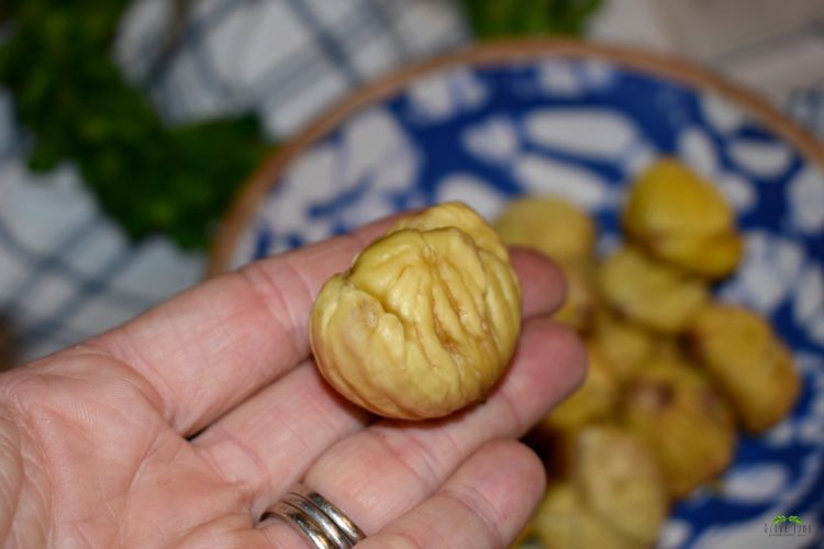 Sweet and Tender Oven Roasted Chestnuts - Olive Jude