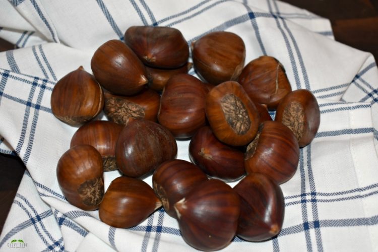 Sweet and Tender Oven Roasted Chestnuts - Olive Jude